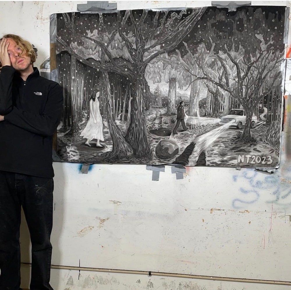 Nikolai Torgersen maler som Munch i ny biopic - 730.no