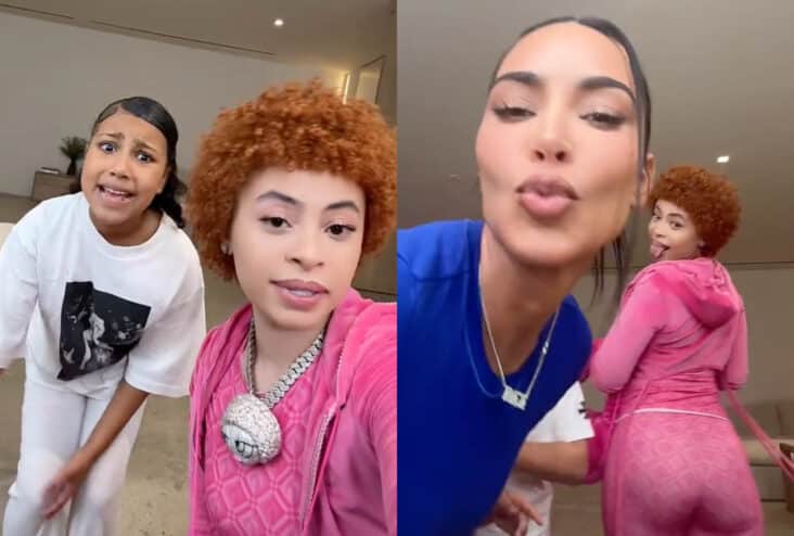 Ice Spice x North West x Kim Kardashian har TikTok-fest - 730.no